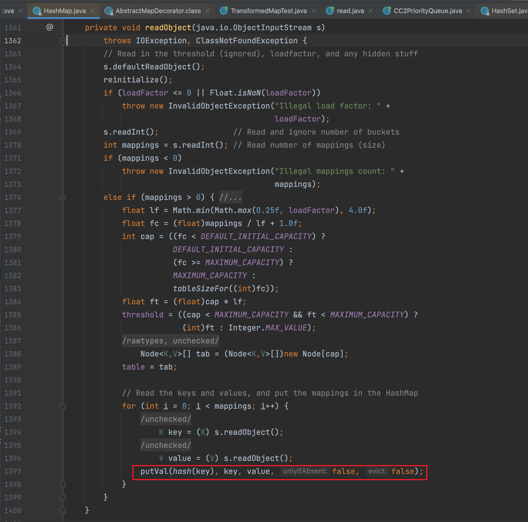 Commons-Collections6原理分析